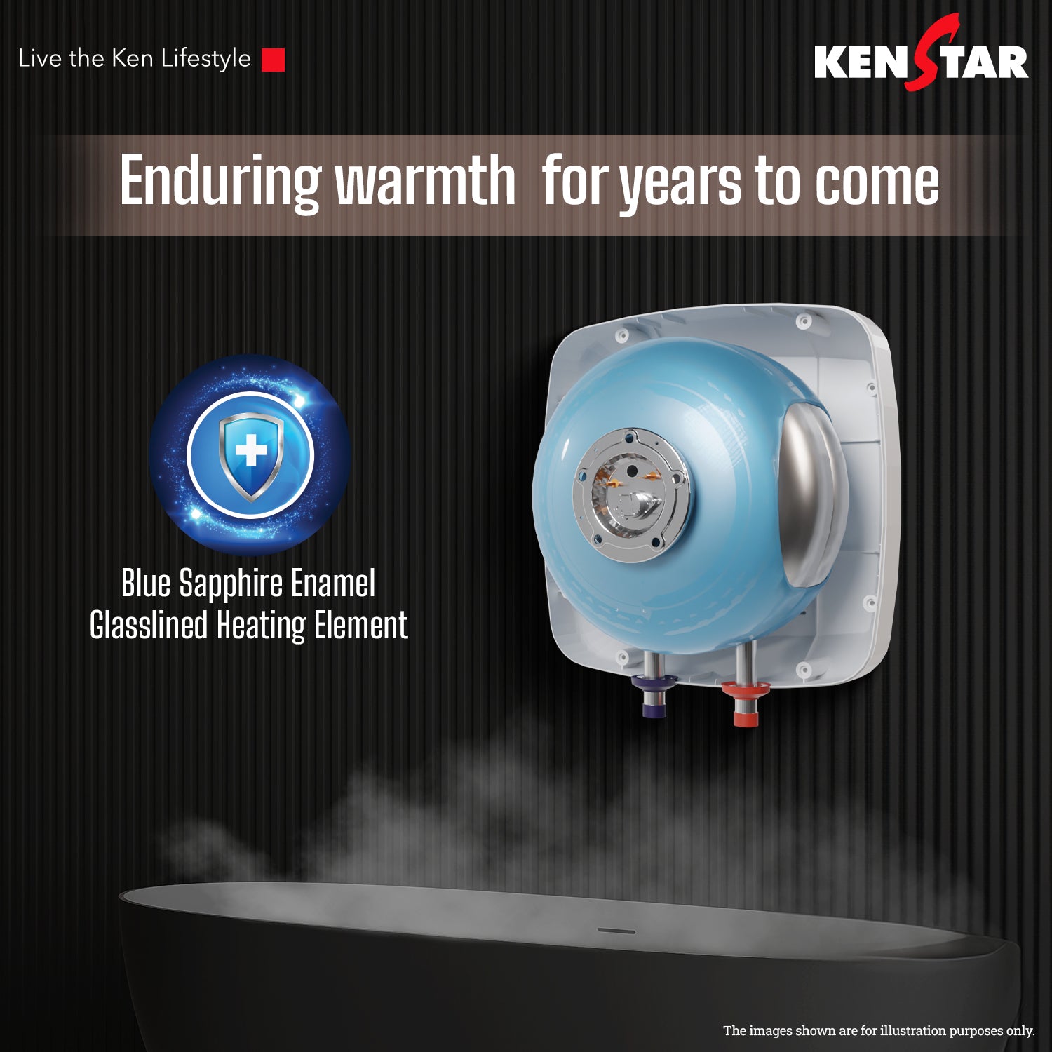 Quantum Pro 25L Storage Water Heater – Kenstar Store